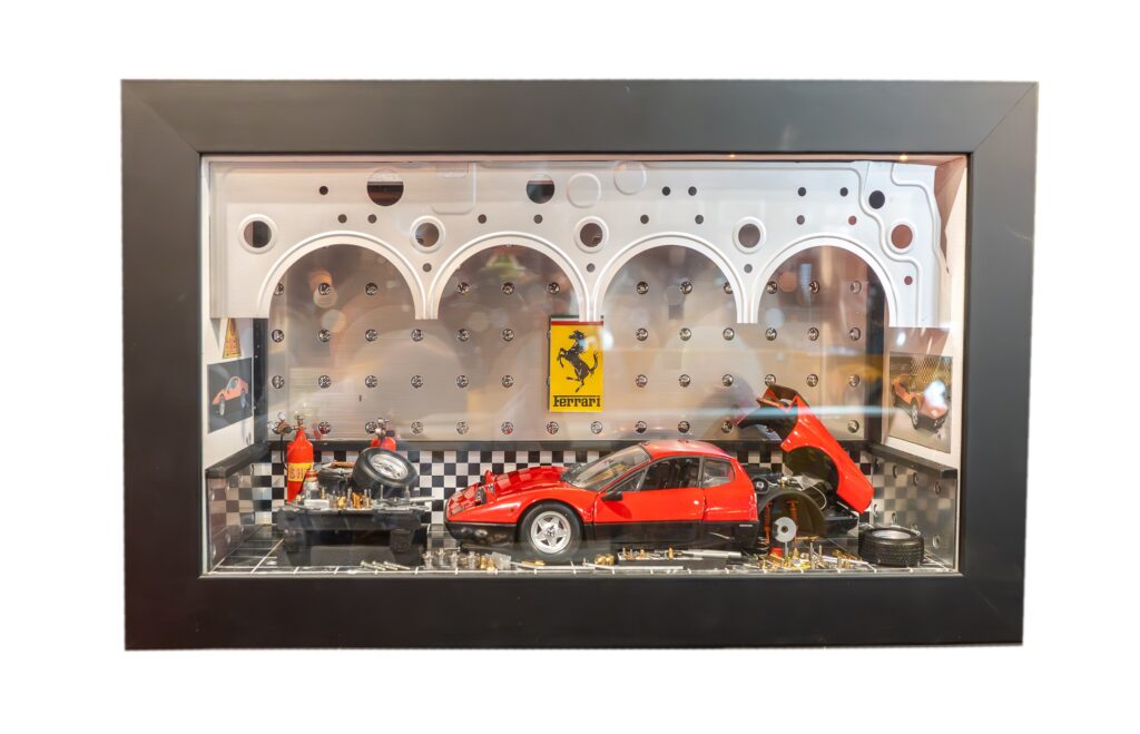 FERRARI 512BB – SHADOW BOX – Mille Miglia Gallery